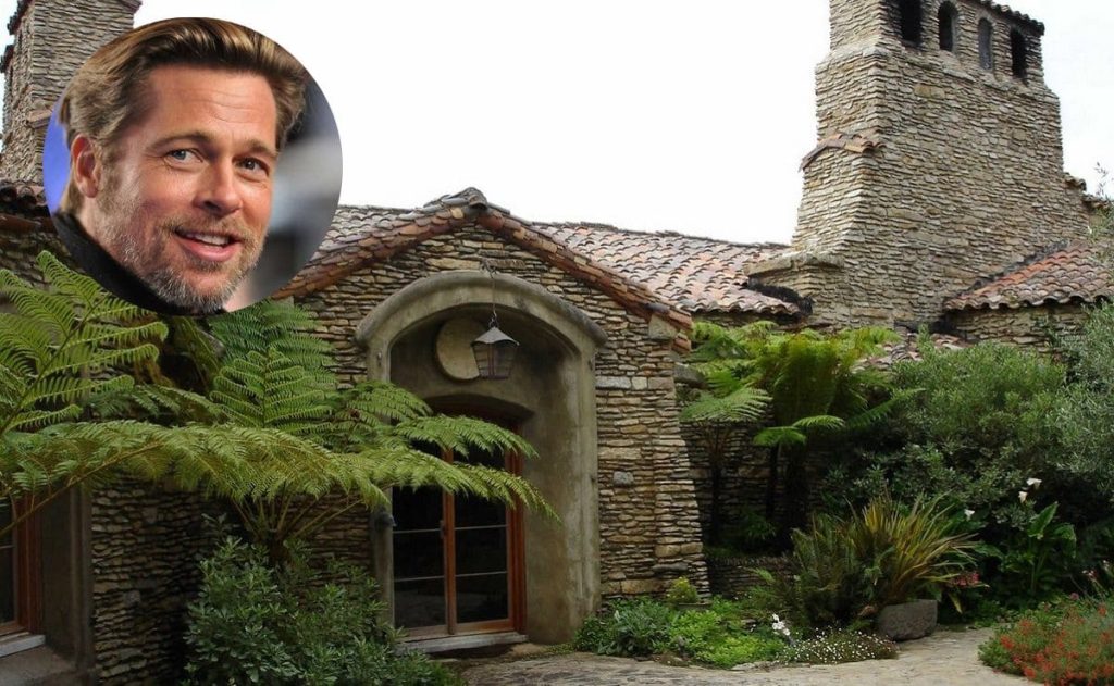 Actor Brad Pitt purchased the D.L. James House in California